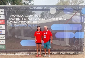 Michelle Zeng Places 20th at World Junior Open Water Championships